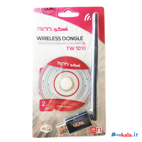 کارت شبکه بی سیم USB تسکو مدل TSCO TW 1010 - ایکاپ کالا