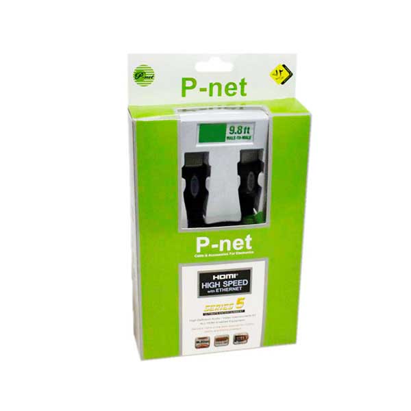 کابل HDMI برند Pnet طول 3 متر - ایکاپ کالا